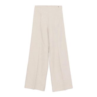 Herno Hosen mit Logo-Plakette - - Trousers - Damen - Grau - M