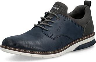 Rieker Baskets &agrave; enfiler pour homme 14450, Bleu 16, 42 EU