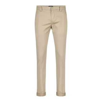 Dondup Chinos Gaubert en Coton Made in Italy - Homme - Pantalons - Beige - Taille: W31
