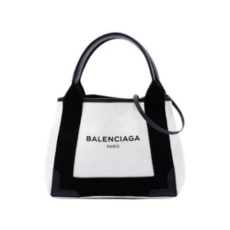 Balenciaga Pre-owned Sac Cabas XS Bleu Marine - Femme - Pre-owned - Blanc - Taille: ONE Size