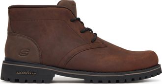 Skechers Schn&uuml;rschuhe Skechers Quintero - Damien 205903/DKBR Braun
