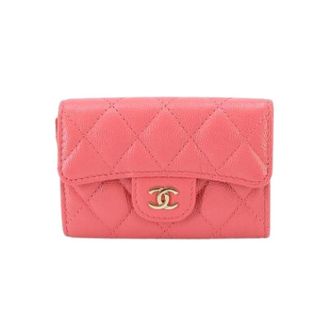 Chanel Pre-owned Business card case - - Pre-owned - Damen - Rosa - ONE SIZE