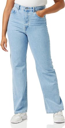 Dr. Denim Damen Echo Jeans, Leichtes Retro, 32/34