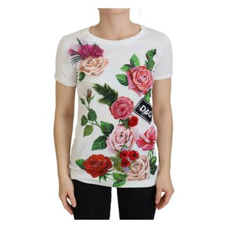 Dolce & Gabbana Femme, Tops, Multicolore, Taille: 32 FR T-Chemises