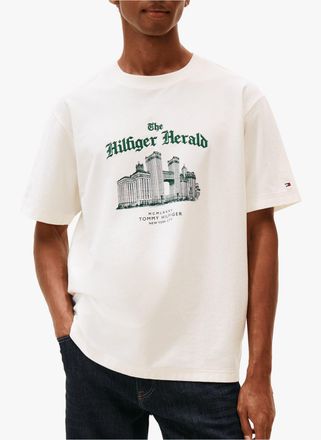 Tommy Hilfiger T-shirt &agrave; imprim&eacute; en coton