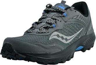 Saucony Chaussures de Course Excursion TR15 pour Homme, Ombre/Bleu Roi, 44 EU