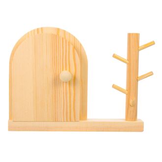 NUOBESTY Steckdosenschutz Holz Aufkleber Deko Wandaufkleber Kinderzimmer Wohnzimmer Babyzimmer Schutzrahmen