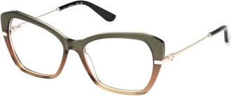 Guess Femme, Accessoires, Vert, Taille: 54 MM Gu50183 Optical Frame