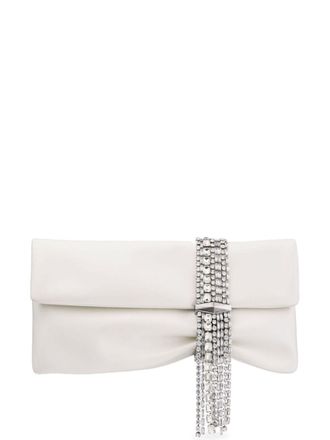 Jimmy Choo London pochette Zandra - Blanc