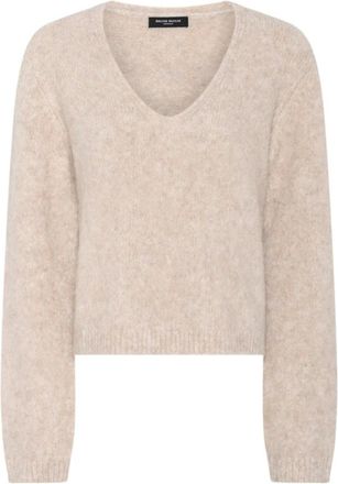 Bruuns Bazaar Femme, Pulls, Beige, Taille: 40 FR Pull Court Chunky Beige