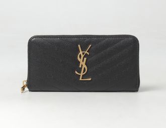 Saint Laurent Geldb&ouml;rse Damen Farbe Schwarz