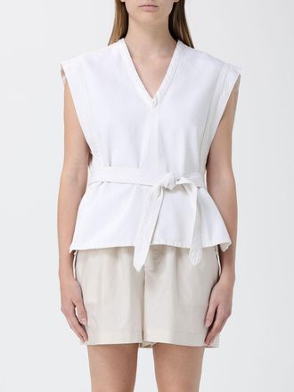 Christophe Lemaire Top Femme couleur Blanc