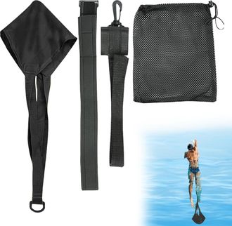 Generic Schwimmgeschirr f&uuml;r Schwimmbad - Schwimmwiderstandstraining, &Uuml;bungstraining mit Schwimmgeschirr f&uuml;r Pool | Station&auml;rer Trainer mit G&uuml;rtel