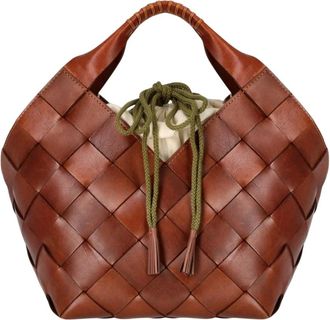 Dragon Diffusion Femme, Sacs, Brun, Taille: ONE Size Botteghe Handbag