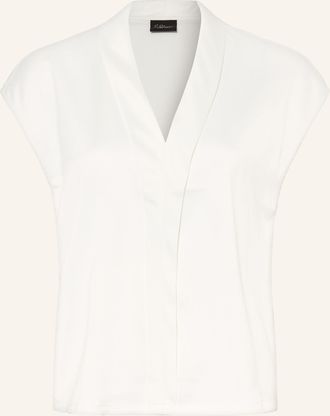 s.Oliver Black Label S.Oliver Black Label T-Shirt Im Materialmix weiss