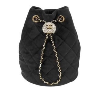 Chanel Sac seau vintage doccasion - Femme - Pre-owned - Noir - Taille: ONE Size