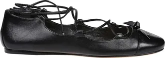 Alexandre Birman Ballerinas - Slim Carita Flat Ballerinas Black - Gr. 36,5 (EU) - in Schwarz - für Damen