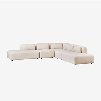 Sklum Sklum - 5-teiliges modulares Ecksofa Fogler mit Doppel-Chaiselounge