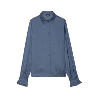 Zadig&Voltaire Stylisches Hemd - - Blouses & Shirts - Damen - Blau - M
