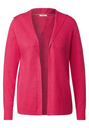 Cecil Damen B253654 Strickjacke Hoodie, Rosa, XL