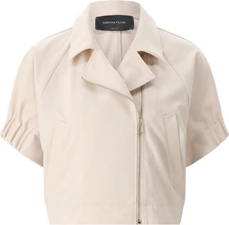 Fabiana Filippi Femme, Vestes, Beige, Taille: 38 FR Light Vestes