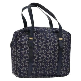 Celine Pre-owned Toile sacs-main - Femme - Pre-owned - Bleu - Taille: ONE Size