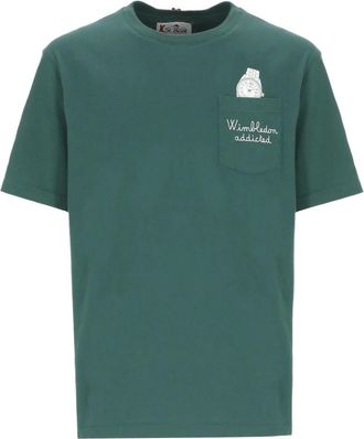 Saint Barth Homme, Tops, Vert, Taille: M Connor T-Shirt