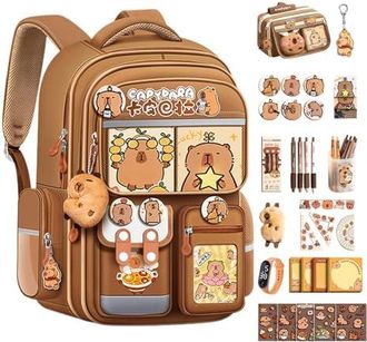 Generic Sac &agrave; Dos Scolaire Pour Adolescents - Femmes Sacs &Agrave; Dos De Voyage Jour,Sacs D&eacute;cole Esth&eacute;tiques Pour Adolescents Femmes Gar&ccedil;ons &Eacute;tude De Voyage En Plei