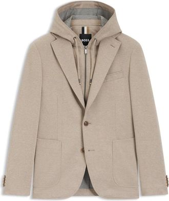 HUGO BOSS Homme, Vestes, Beige, Taille: M C-Hanry-J-Sweat &agrave; capuche253F Blazer