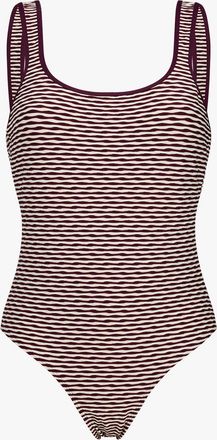 D Nu D Maillot de bain une pi&egrave;ce &agrave; rayures horizontales