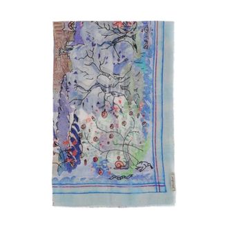 Faliero Sarti Femme, Accessoires, Multicolore, Taille: ONE Size Florence Map Scarf