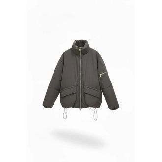 Emma & Gaia Femme, Vestes, Noir, Taille: 44 FR Bomber Over Jacket