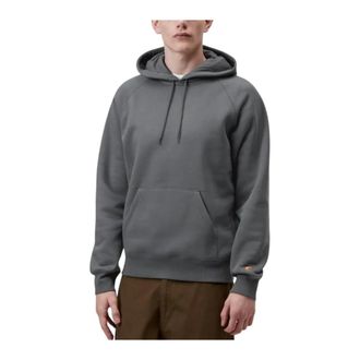 Carhartt Work in Progress Homme, Sweatshirts et sweats &agrave; capuche, Gris, Taille: XL Hooded Chase SweaT-shirt