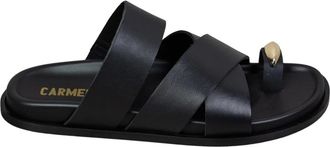 Carmens Femme, Chaussures, Noir, Taille: 36 EU Christine Ring Plonge