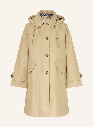 Barbour Mantel Harleigh Mit Abnehmbarer Kapuze beige