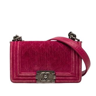 Chanel Pre-owned Boy Shoulder Bag - Femme - Pre-owned - Rose - Taille: ONE Size