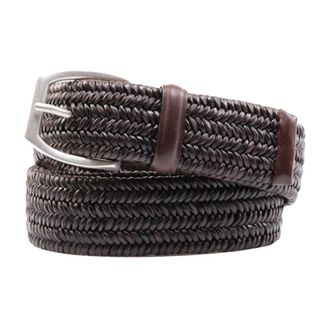 Orciani Wave Lederg&uuml;rtel - - Accessories - Herren - Braun - 90 CM