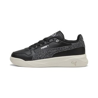 Puma Sneakers Court Bae Feline Femme, Chaussures, Noir, 35.5