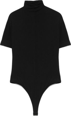 Wardrobe.NYC Kurzärmeliger Body - Schwarz