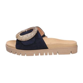 Gabor Femme, Chaussures, Bleu, Taille: 44 EU Pantolette