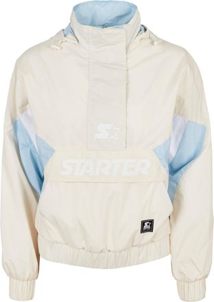 Starter Black Label Damen Ladies Starter Colorblock Halfzip Windbreaker palewhite/icewaterblue, XS