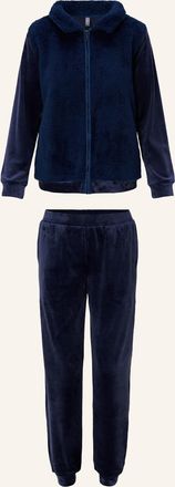 LingaDore Velvet Fleece Homewear Set schwarz