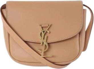 Saint Laurent Sac bandouli&egrave;re Kaia Pre-owned - Femme - Pre-owned - Beige - Taille: ONE Size