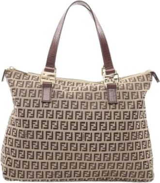 Fendi Damen, Pre-Owned, Beige, ONE SIZEGr&ouml;&szlig;e