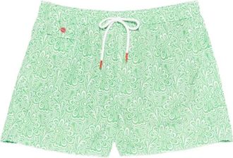 Kiton Homme, Maillots de bain, Vert, Taille: M Shorts de bain boxer