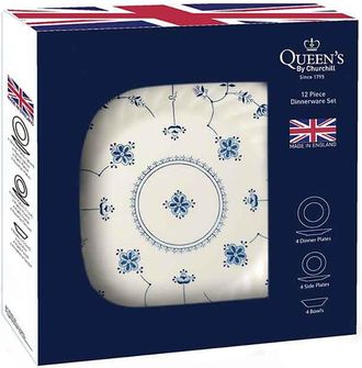 Churchill Queens By Churchill FINB10131 Tafelservice, Keramik