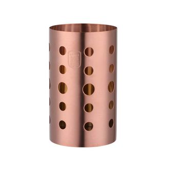 N / A Meisha K&uuml;chenutensilienhalter, Edelstahl, runde Form, Utensilienhalter rose gold