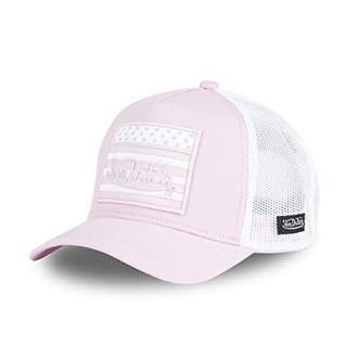 Von Dutch Casquette Rose Tendance Drapeau USA Filet Baseball Flag - Homme - Rose - Taille unique