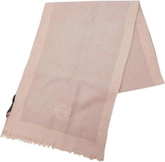 Loewe Pre-owned Scarf - Femme - Pre-owned - Rose - Taille: ONE Size
