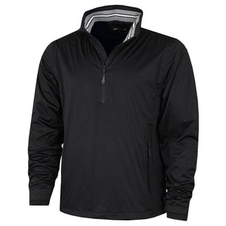 Calvin Klein Herren Wasserdichte halbe Zip Golf Jacket - Schwarz/Schwarz - XXL